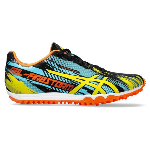 Asics Gel Firestorm 5 - Kids Racing Waffles - Aquarium/Vibrant Yellow ...