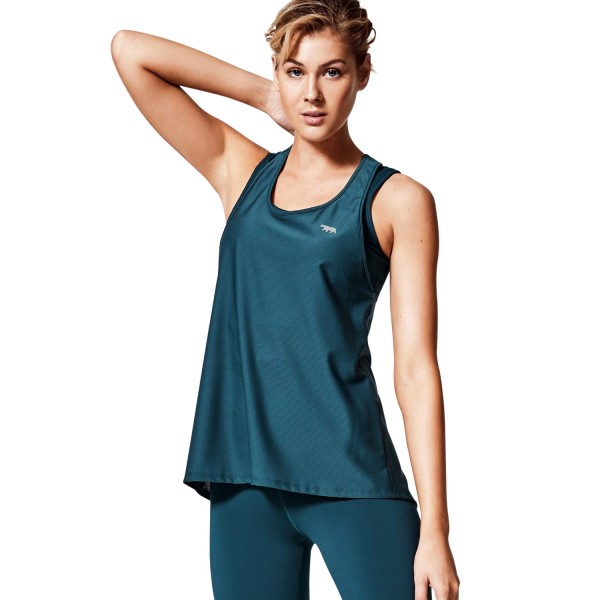 Running Bare Tigress Tie-Back Womens Training Tank Top - Transmission ...