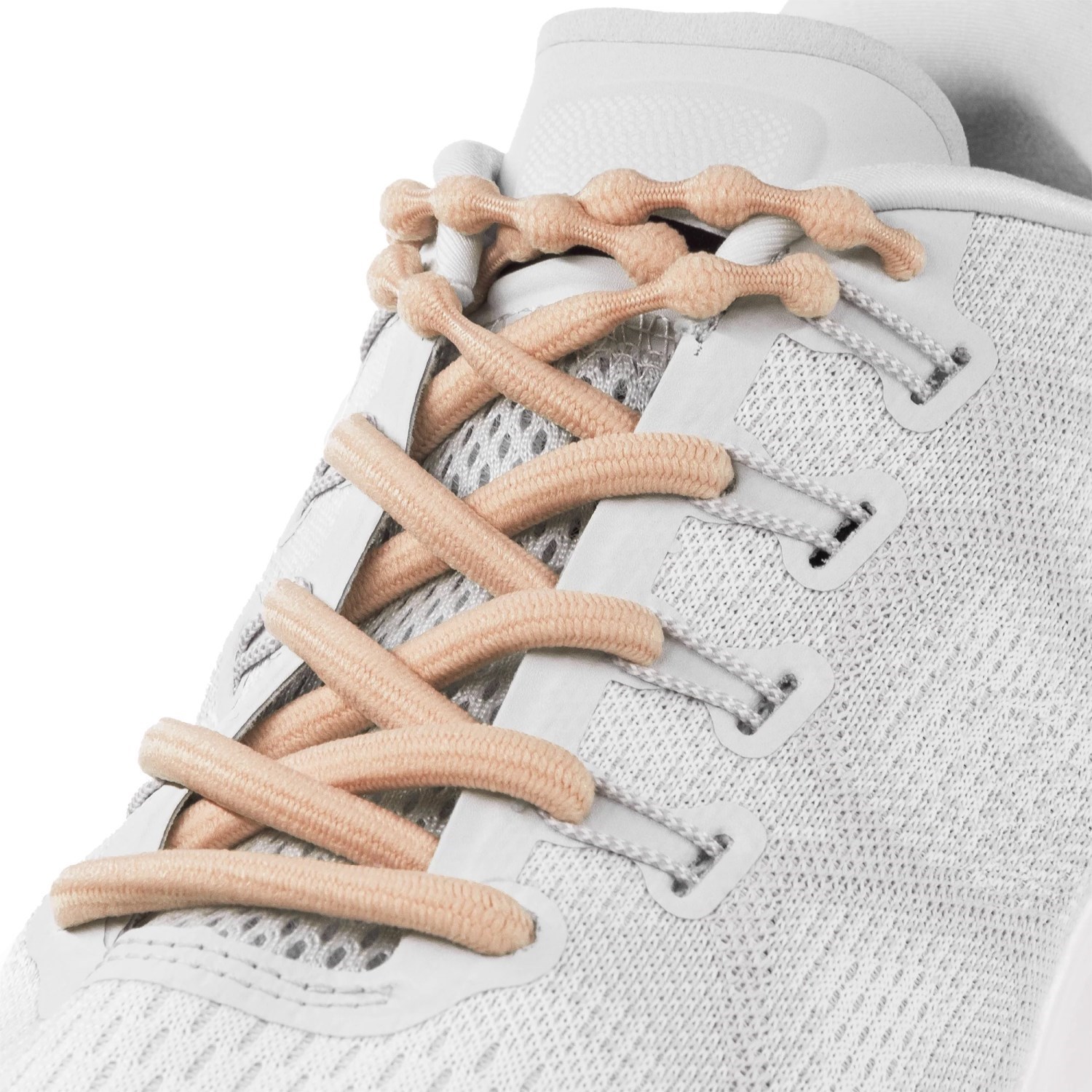 Caterpy The Original Run No-Tie Adult Shoe Laces - 75 cm - Sand Dune ...