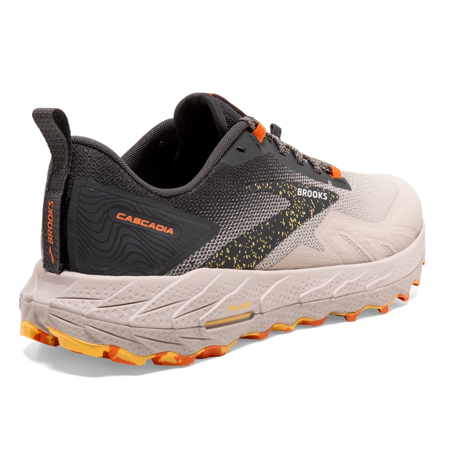 Brooks Cascadia 17 - Mens Trail Running Shoes - Chateau Grey/Forged Iron | RunDNA