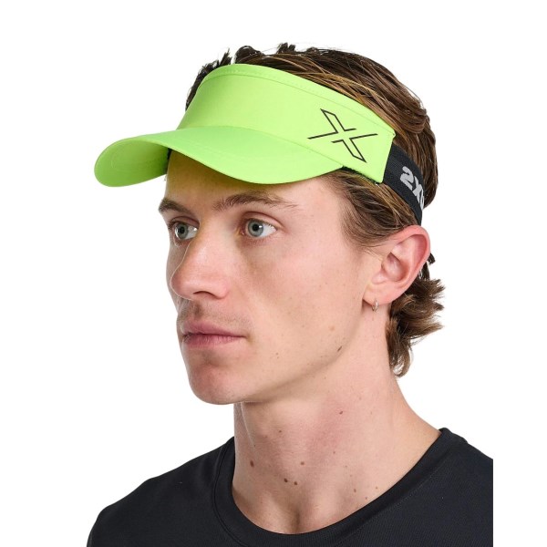 2XU Performance Running Visor - Volt/Black | RunDNA
