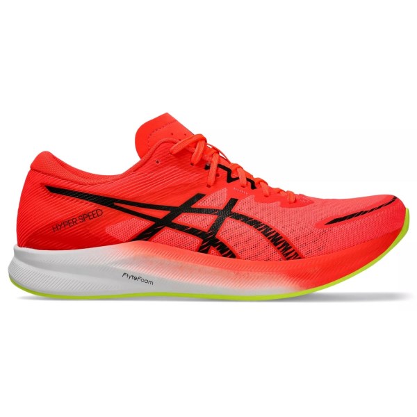 Asics Hyper Speed 3 - Mens Road Racing Shoes - Sunrise Red/Black | RunDNA