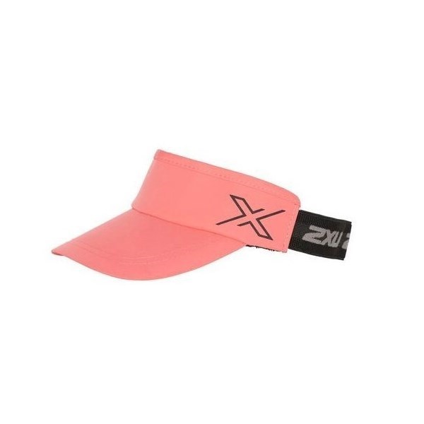 2XU Performance Running Visor - Pink Lift/Black | RunDNA