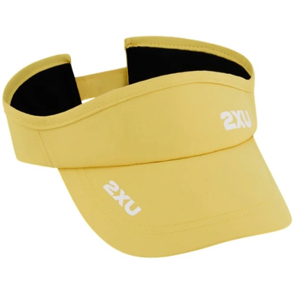 2XU Run Visor - Pixel Lemon/White | RunDNA