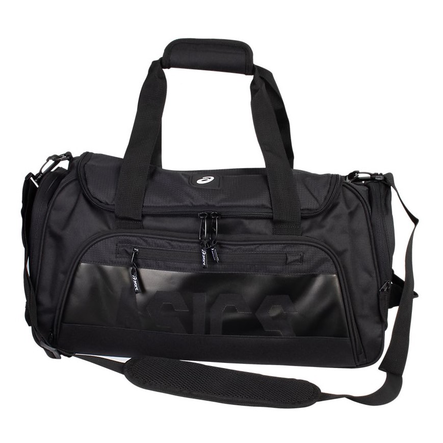 Asics Small Training Duffel Bag - Performance Black/Phantom | RunDNA