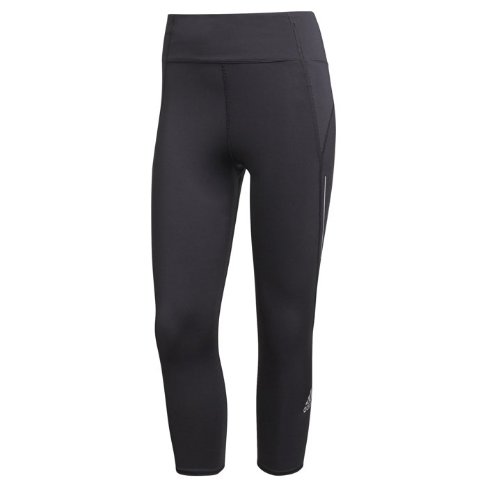 adidas Own The Run Womens 3/4 Running Tights - Black | RunDNA