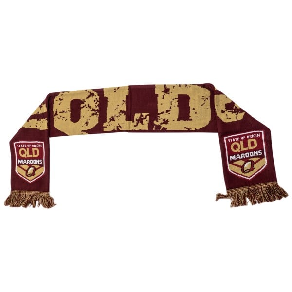 Burley Sekem Queensland Maroons State Of Origin Impact Scarf - QLD ...
