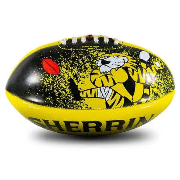 Sherrin Richmond Tigers Replica AFL Mini Football - Yellow/Black | RunDNA