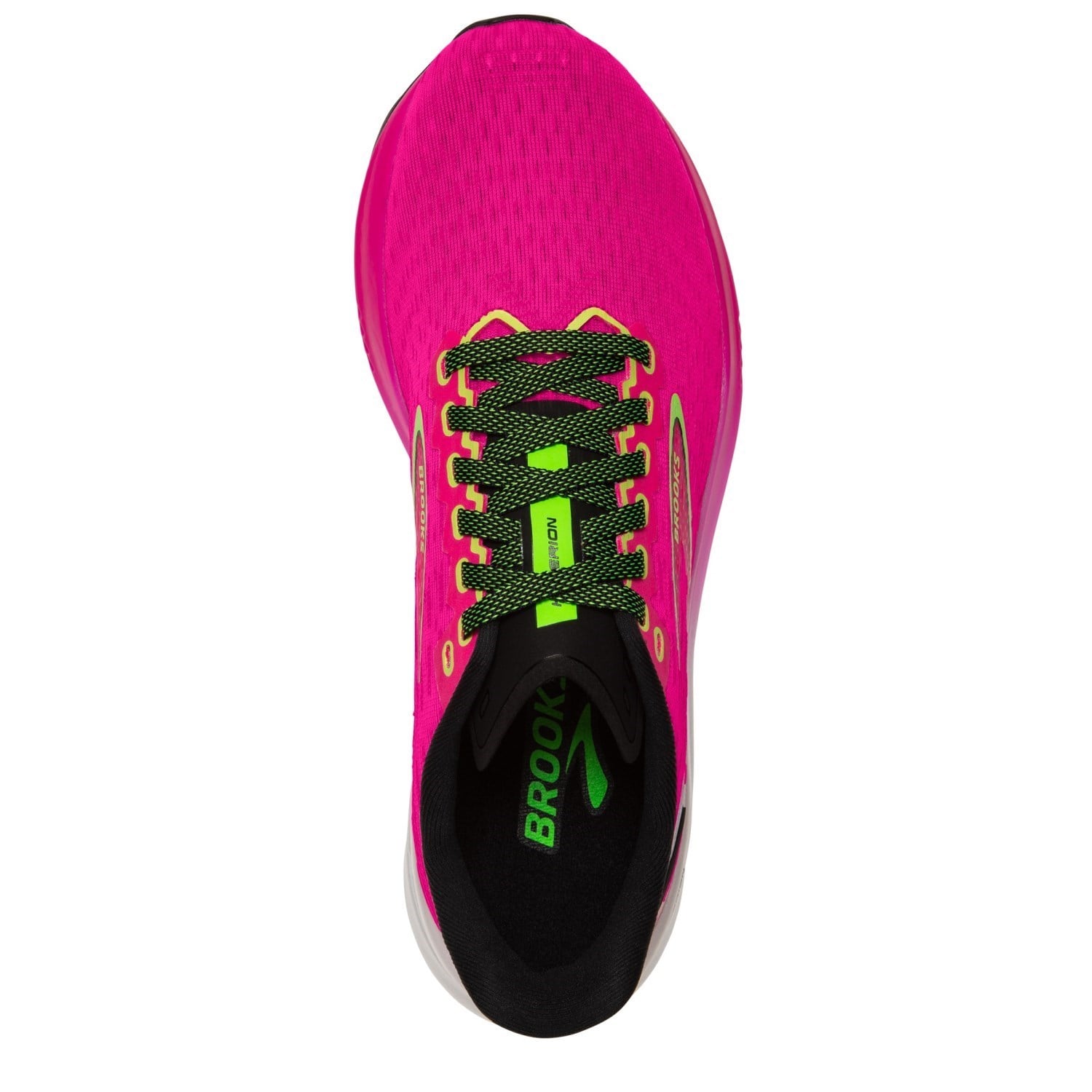 Brooks Hyperion - Womens Running Shoes - Pink Glow/Green/Black | RunDNA