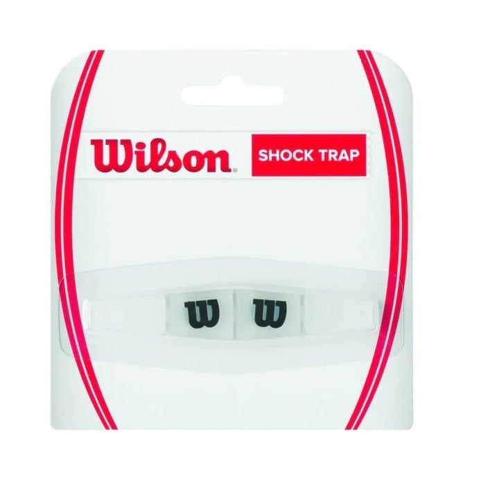 Wilson Shock Trap Tennis Vibration Dampener - Clear/Black | RunDNA
