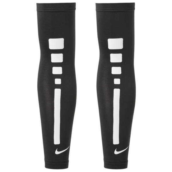 Nike Pro Elite 2.0 Compression Arm Sleeves - Black/White | RunDNA