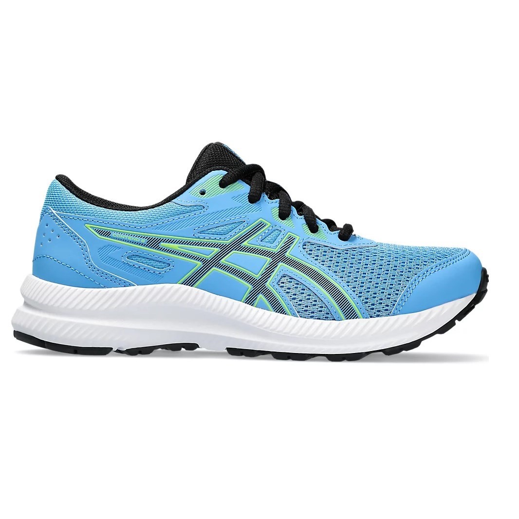 Asics Contend 8 GS - Kids Running Shoes - Waterscape/Black | RunDNA