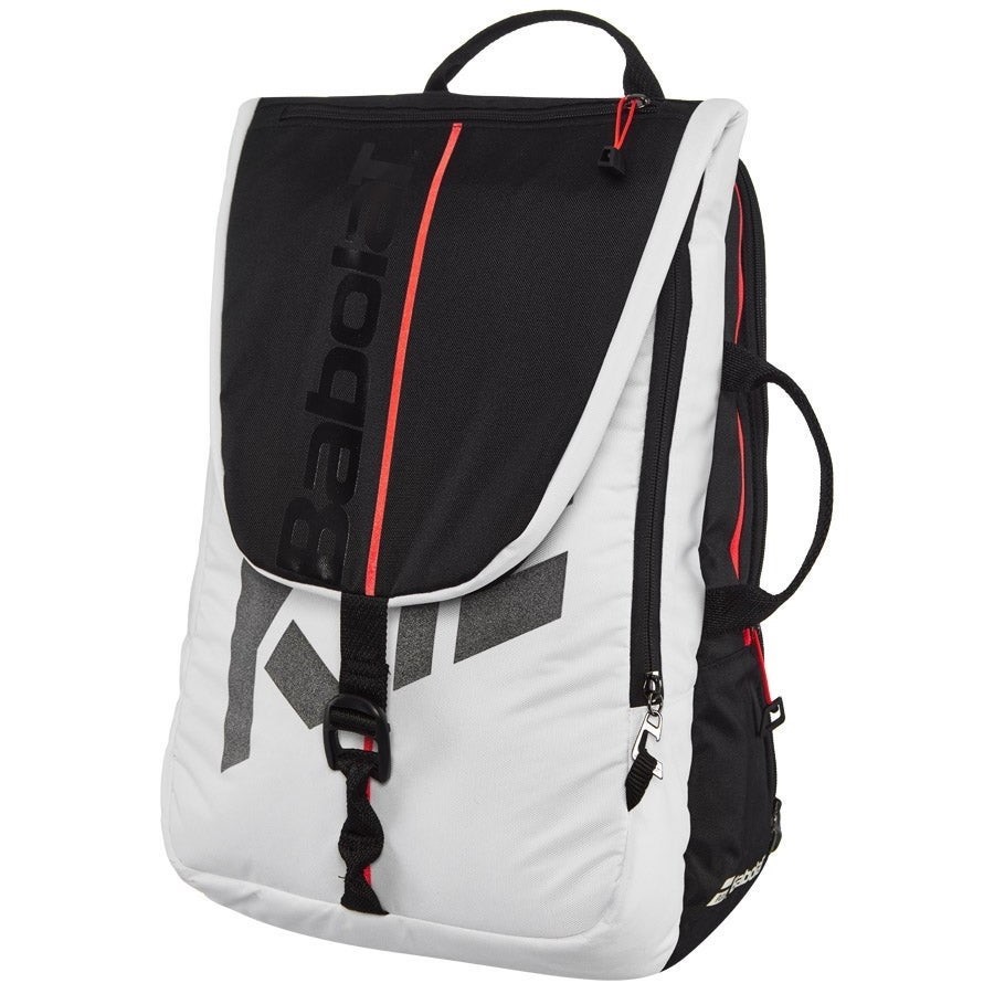 Babolat Pure Strike 3 Pack Tennis Backpack Bag - White/Black/Red | RunDNA