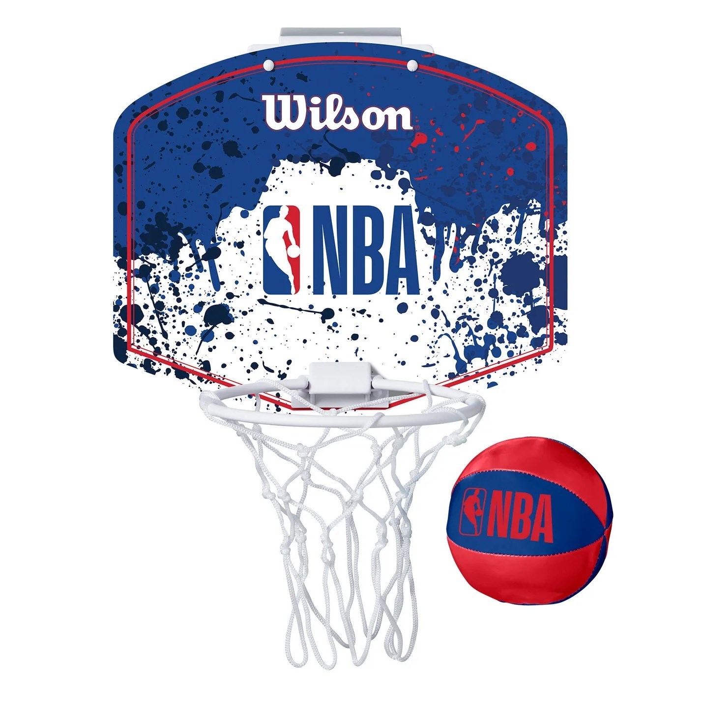 Wilson Team Mini Basketball Hoop - Blue/Red | RunDNA