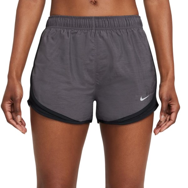 Nike Tempo Brief Lined Womens Running Shorts - Black Heather/Wolf Grey | RunDNA
