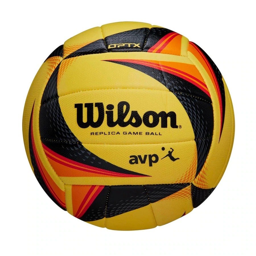 Wilson OPTX Replica Beach Volleyball - Yellow/Black | RunDNA