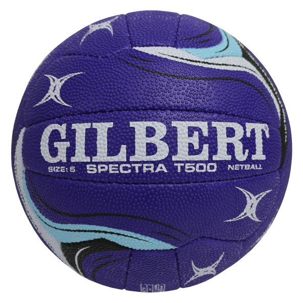 Gilbert Spectra T500 Netball - Size 5 - Purple | RunDNA
