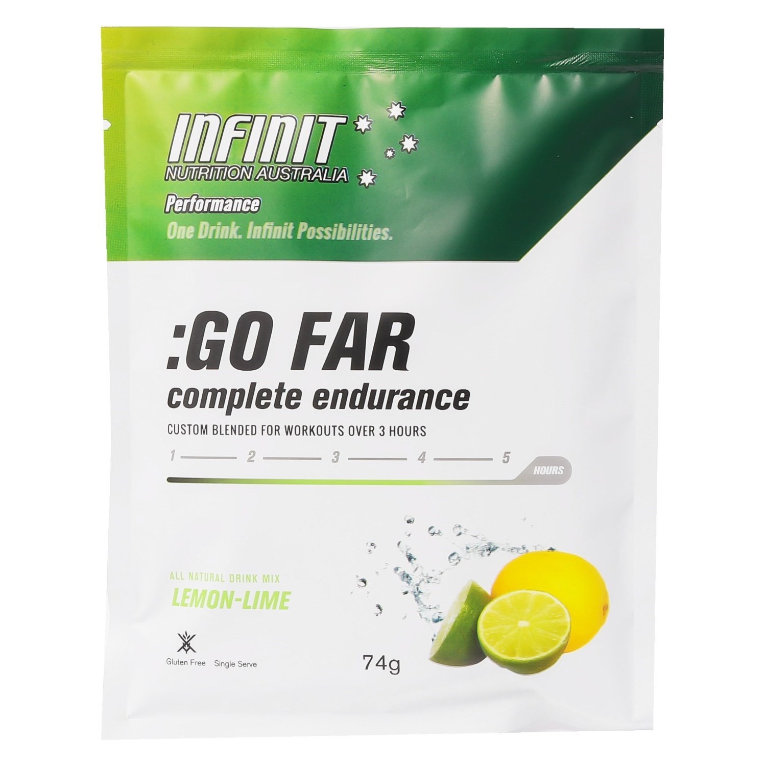 Infinit Go Far Endurance Sachet - 74g | RunDNA
