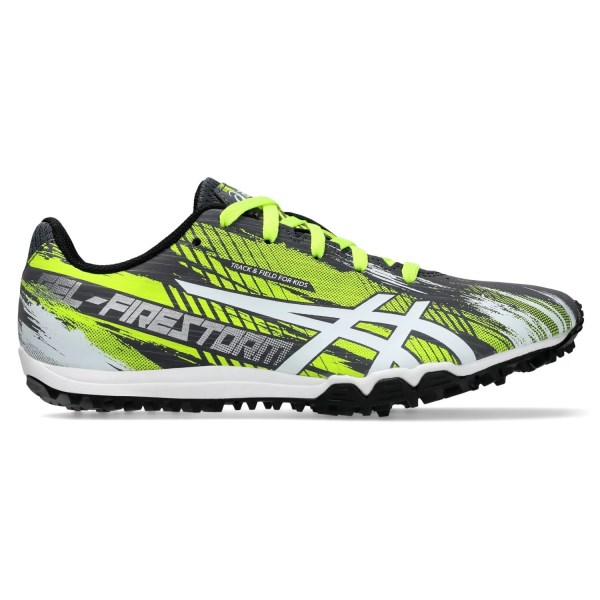 Asics Gel Firestorm 5 - Kids Racing Waffles - Safety Yellow/White | RunDNA