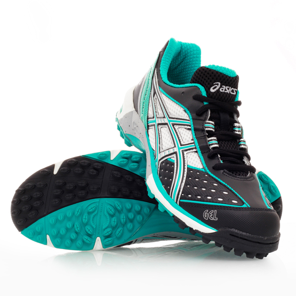 Asics Gel Hockey Neo - Womens Hockey Shoes - White/Aqua/Silver | RunDNA
