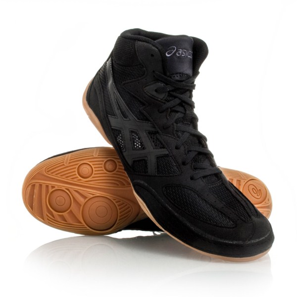 Asics Matflex 4 - Mens Boxing/Wrestling/Martial Arts Shoes - Black | RunDNA