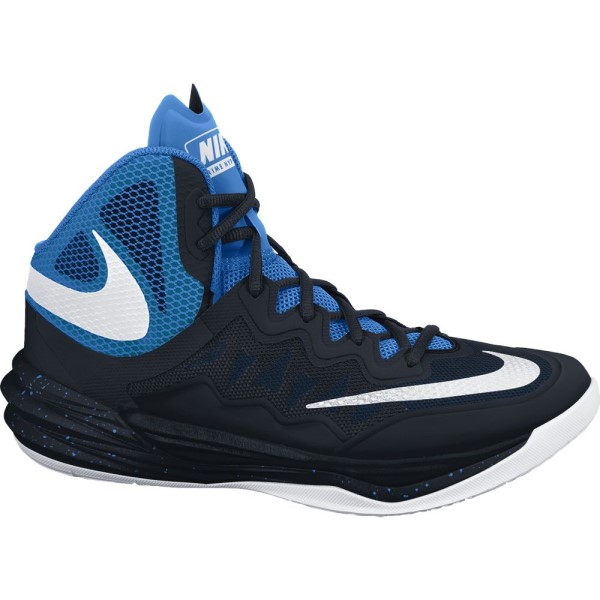 Nike Prime Hype DF II - Mens Basketball Shoes - Black/White/Photo Blue ...