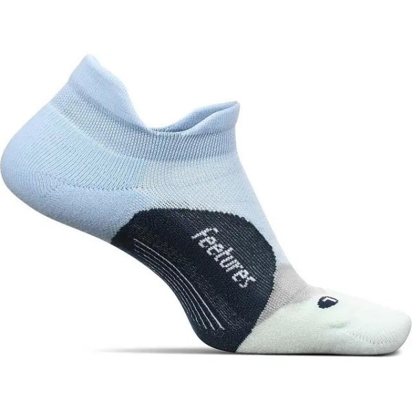 Feetures Elite Light Cushion No Show Tab Running Socks - Sea Ice | RunDNA