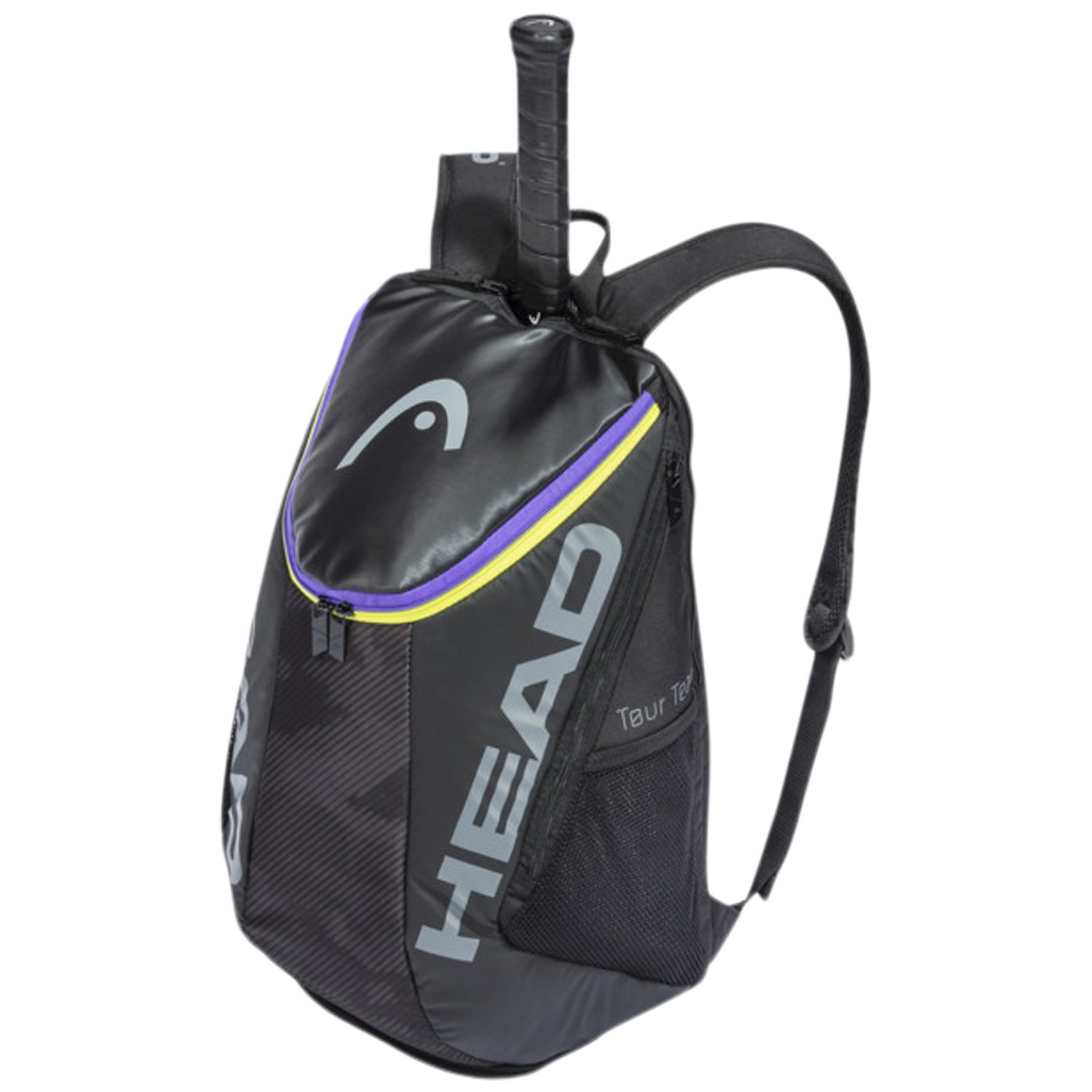 Head Tour Team Tennis Backpack Bag - Black/Purple | RunDNA