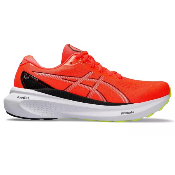 Asics Gel Kayano 30 - Mens Running Shoes - Sunrise Red/Black | RunDNA
