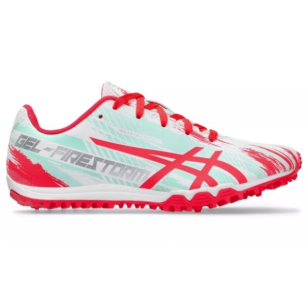 Asics Gel Firestorm 5 - Kids Racing Waffles - Fresh Ice/Diva Pink | RunDNA