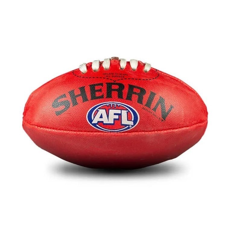 Sherrin All Surface AFL Mini Football - Red | RunDNA
