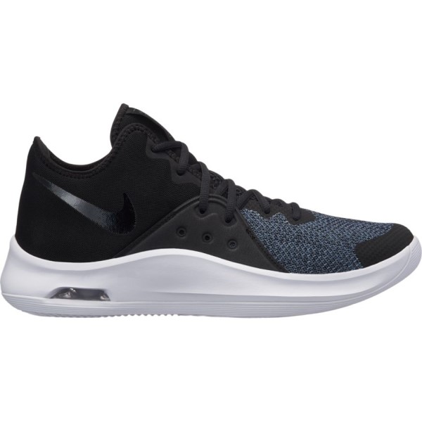 Nike Air Versitile III - Mens Basketball Shoes - Black/White/Dark Grey ...