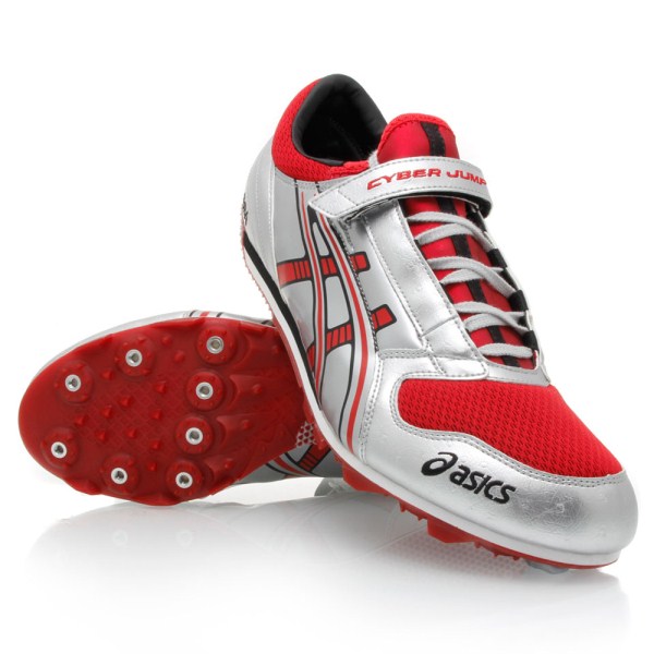 Asics Cyber Jump Beijing - Mens Track and Field Shoes - Lightning Black ...